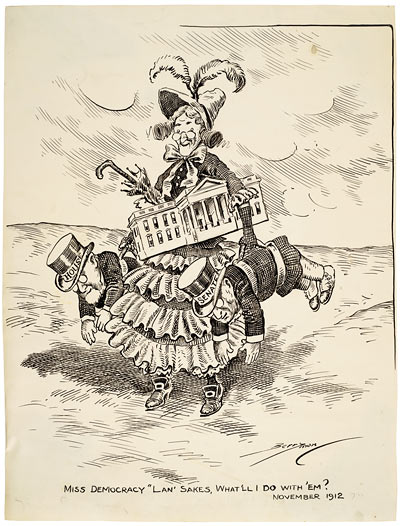 Running for Office - Cartoons of Clifford K. Berryman