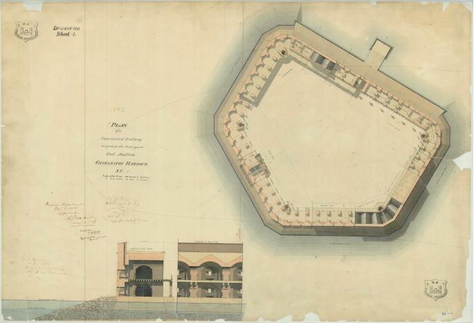 Fort Plans in the Cartographic Research Room | National Archives