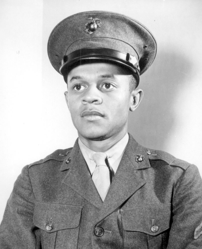 File:Howard P. Perry, the first African-American US Marine Corps ...
